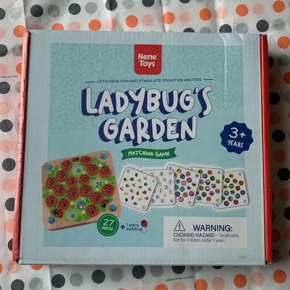 Nene Toys | Toys | New Nene Toys Ladybugs Garden Matching Game ...